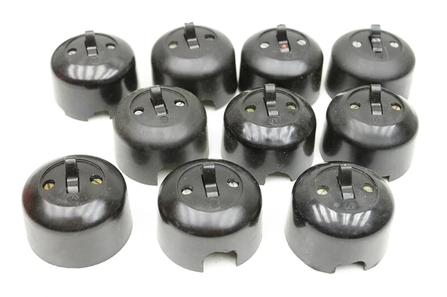 OLD BAKELITE TOGGLE Switch Surface-mounted Light Switch 3-way Switch £23.65 - PicClick UK