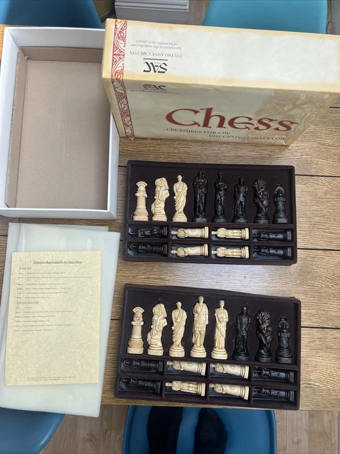 STUDIO ANNE CARLTON SAC - Spartacus Chess Set £99.99 - PicClick UK