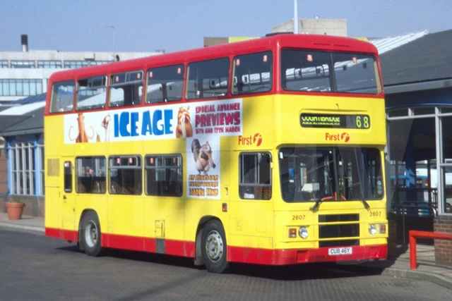 BUS PHOTO - First Mainline 2607 CUB46Y Leyland Olympian ex Yorkshire ...