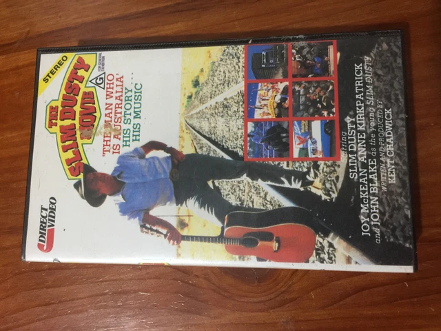 THE SLIM DUSTY movie vhs movie country music video australian singer ...