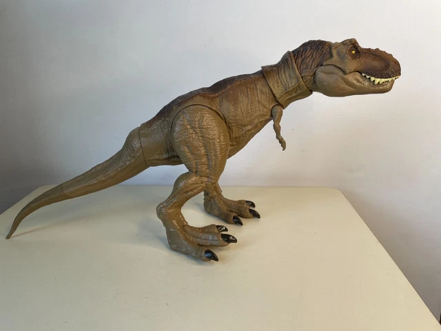 JURASSIC WORLD LEGACY Collection T Rex Extreme Chompin' Dinosaur Mattel ...