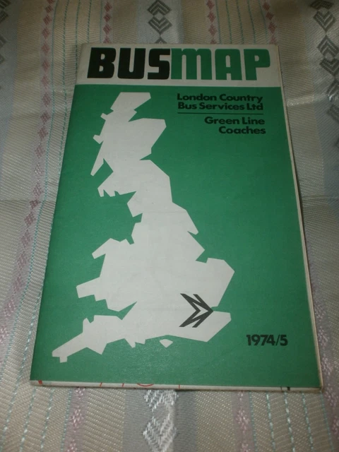 LONDON COUNTRY BUS & Green Line Route Map 1974/75 £1.99 - PicClick UK