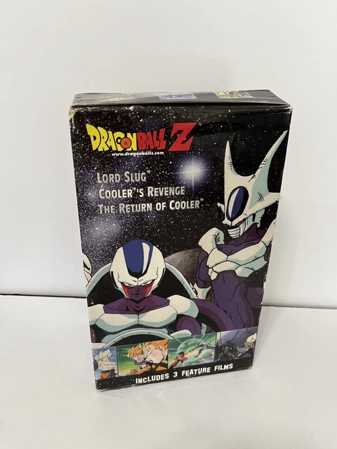 DRAGON BALL Z 3 Movie VHS LOT Lord Slug Cooler's Revenge & Return DBZ ...