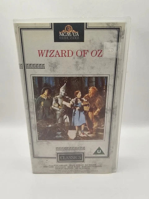 MGM HOME VIDEO - The Wizard of Oz On VHS Video PAL £8.95 - PicClick UK