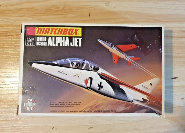 MATCHBOX PK-5 DORNIER-DASSAULT ALPHA JET 1/72 Model Aircraft Kit £13.99 ...