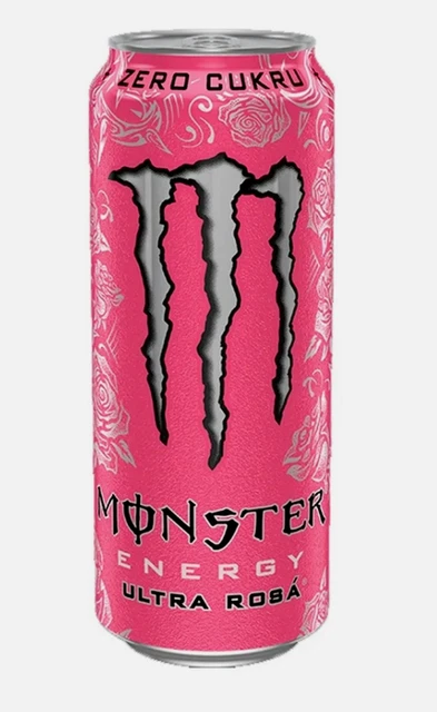 MONSTER ENERGY ULTRA Rosa - Energy Drink - 500Ml Can - Collectors ...