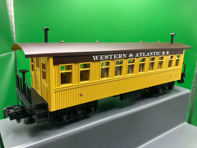 MTH O (O-27) 30-6400-1/2/3 W.A.R.R. OVERTON COACHES No 8 No 12 No 16 ...