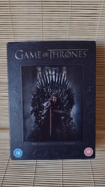 GAME OF THRONES Box Set The Complete First Season DVD 2012 Lena Headey ...