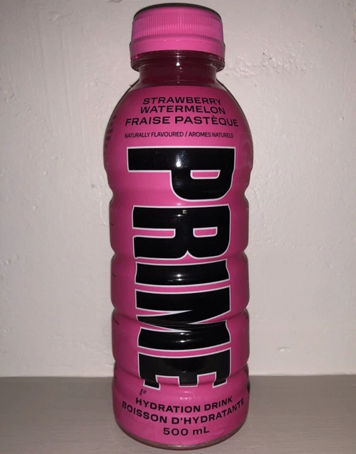 STRAWBERRY WATERMELON PRIME Hydration Drink, Sealed Bottle KSI Logan ...