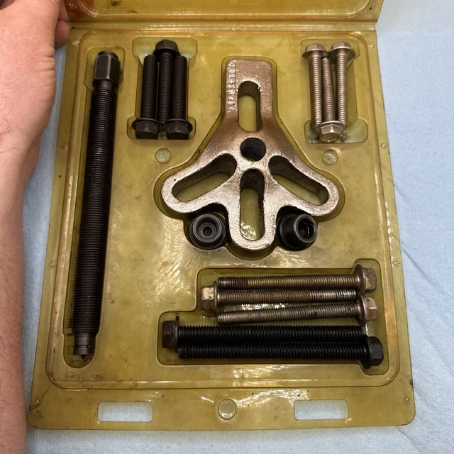 VINTAGE SEARS CRAFTSMAN Harmonic Balancer Steering Wheel Puller 9-47626 ...