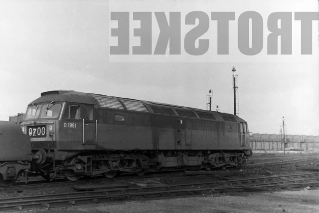 LARGER NEGATIVE BR British Railways Diesel Loco Class 47 D1991 ...