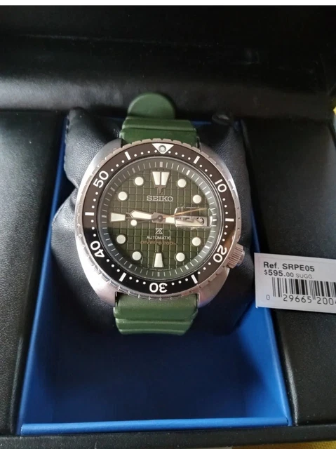 SEIKO PROSPEX TURTLE Series Orologio Meccanico Automatico SRPE05 ...