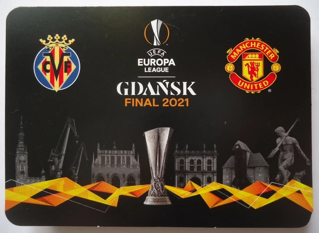 POCKET FAN GUIDE UEL Final 2021 Villarreal CF vs Manchester United ...