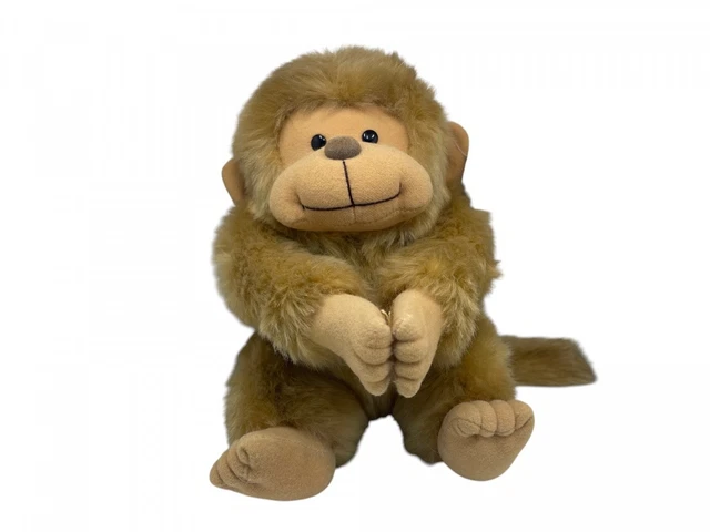 PELUCHE FORESTIÈRE SINGE 23 cm. Excellent état EUR 33,92 - PicClick FR