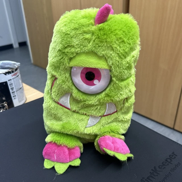 MONSTROUS KEEL TOYS Purple One-Eyed Monster Plush Soft Toy Green Feet £ ...