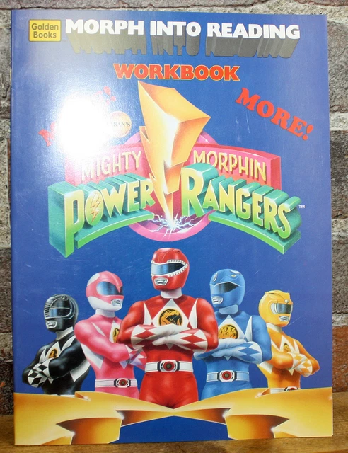 GOLDEN BOOKS MIGHTY Morphin Power Rangers A Morph Into Reading Book EUR ...