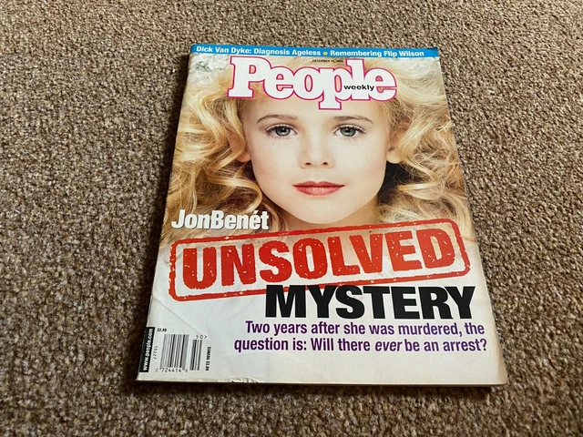 PEOPLE MAGAZINE 14/11/1998 Jonbenet Ramsey Dick Van Dyke Flip Wilson ...