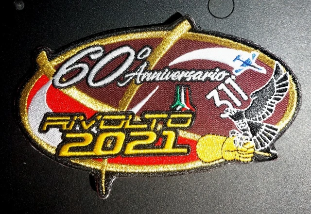 PATCH AERONAUTICA MILITARE AM ITALIAN AIR FORCE PATCH ITAF 311 Gruppo W/welkro EUR 25,50 ...