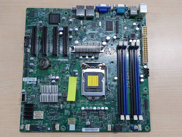 SUPERMICRO X9SCM C204 M-Atx Lga1155 £216.06 - PicClick UK