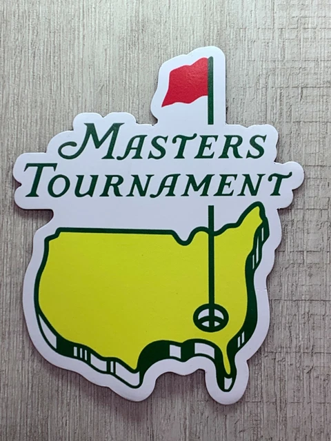 MASTERS GOLF LOGO Vinyl (STICKER)Decal Car Laptop Window Wall £4.88 ...