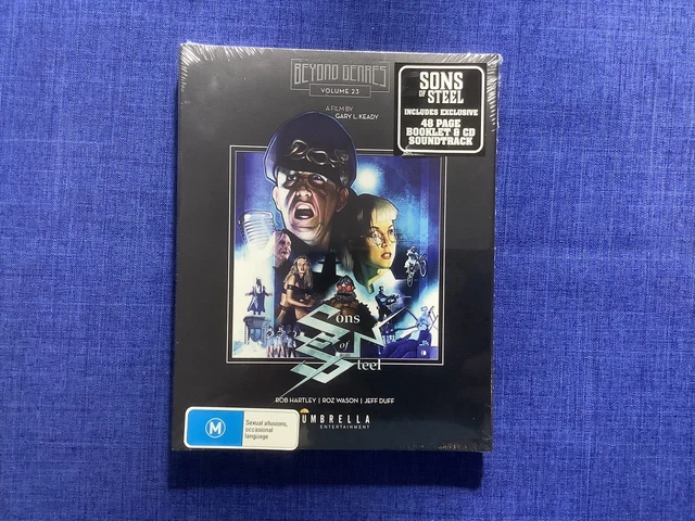 SONS OF STEEL | Beyond Genres #23 (Blu-ray, 1988) Slipcover Brand New ...