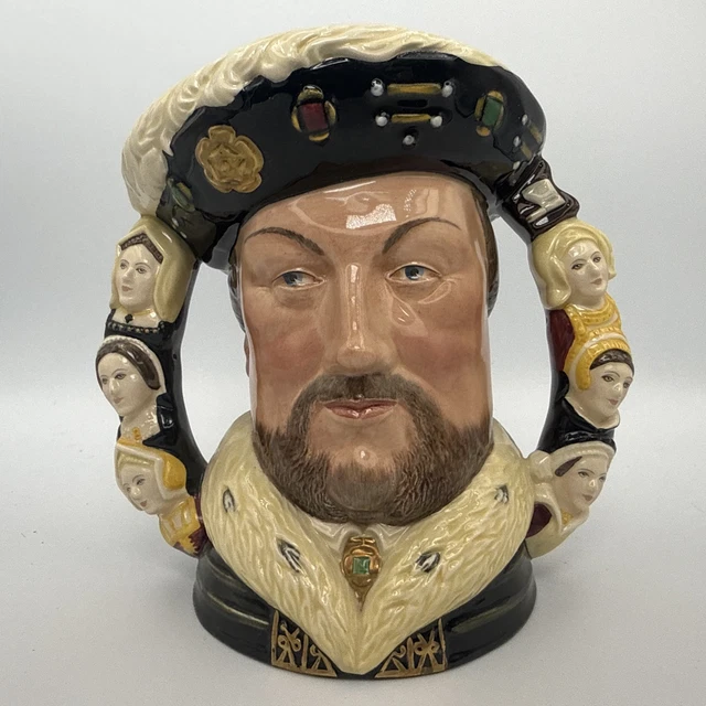 ROYAL DOULTON KING Henry VIII Character Toby Jug 500th Anniversary Ltd ...
