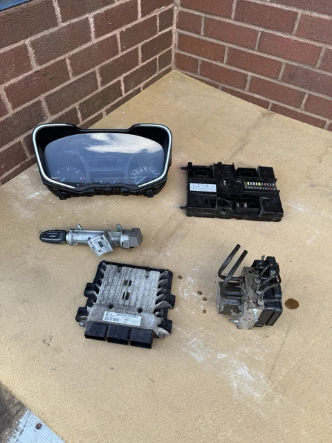 FORD TRANSIT CUSTOM 2.2 Td Key Entry Kit Ecu Set Bk21-12A650-Ac 2014 - 2017 £380.00 - PicClick UK