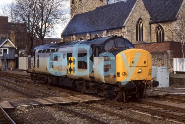 35MM RAILWAY SLIDE of Class 37 37698 @ Lincoln Copyright to Buyer £4.99 ...