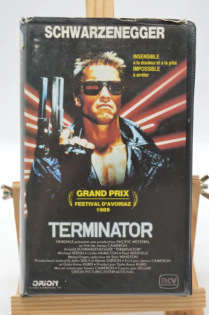 VHS CASSETTE K7 Terminator grand boitier Edition RCV Version Française ...