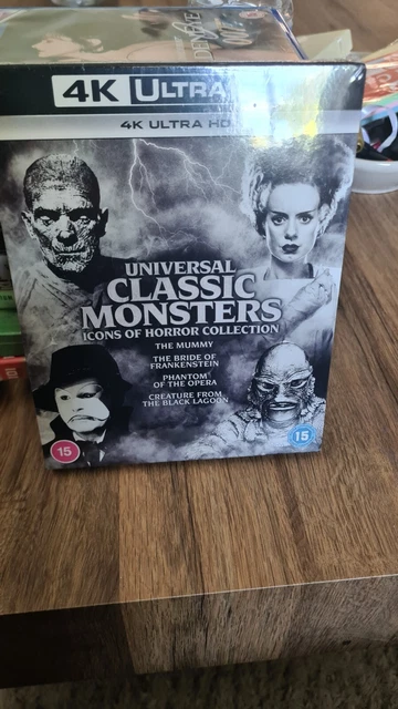 UNIVERSAL CLASSIC MONSTERS Icons Of Horror Collection Volume 2 Uk 4K ...
