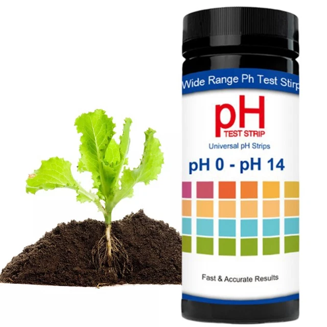 KIT DE TEST de pH du sol école intérieur extérieur kit de test de pH de ...