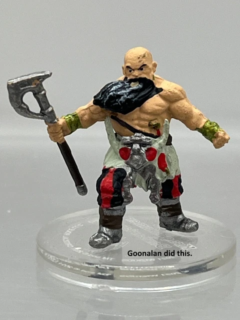 D&D PATHFINDER MINI Ruolo Critico Chars TalD 04 Kraghammer Nano Barbaro ...