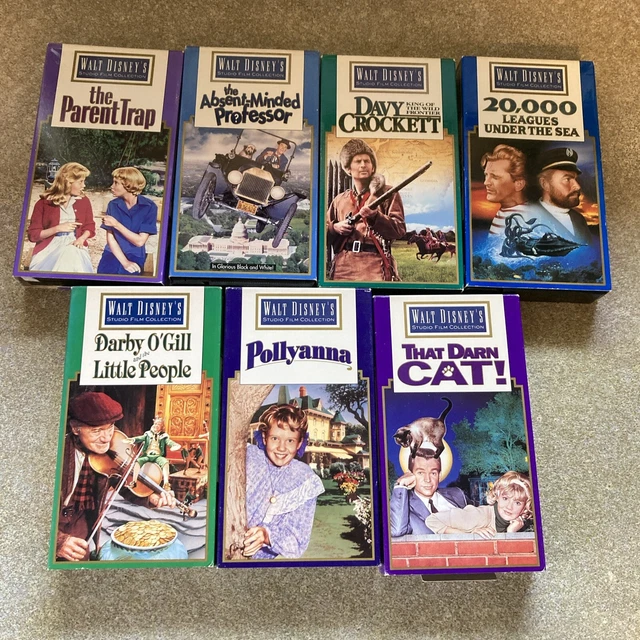 WALT DISNEY'S STUDIO Film Collection VHS lot Darby O’Gill, That Darn ...