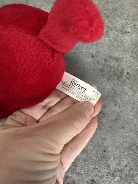 CLIFFORD THE BIG Red Dog Talking Soft Toy 7” Long 2002 £12.93 - PicClick UK