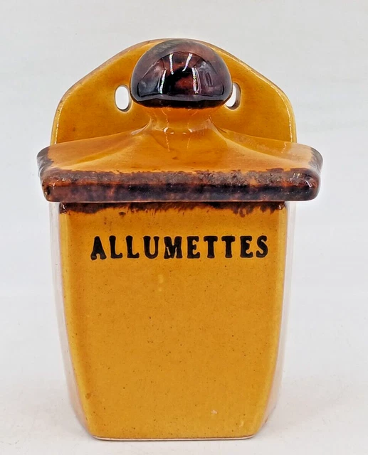 ANCIEN POT À allumettes faïence Poët-Laval années 1950 EUR 19,00 ...