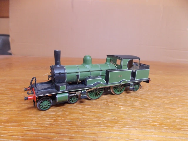KIT BUILT LSWR ADAMS RADIAL CLASS 4-4-2T LOCO No 169 LSWR Green c/w ...
