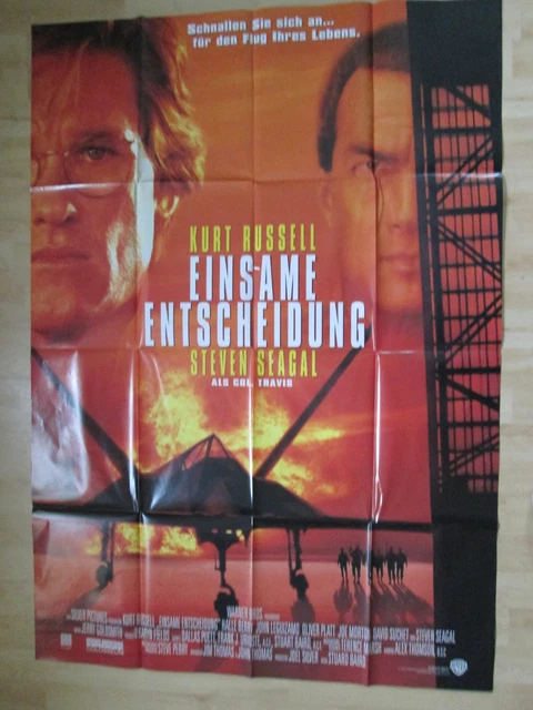 FILMPLAKAT - EINSAME Entscheidung ( Kurt Russell, Steven Seagal ) EUR ...