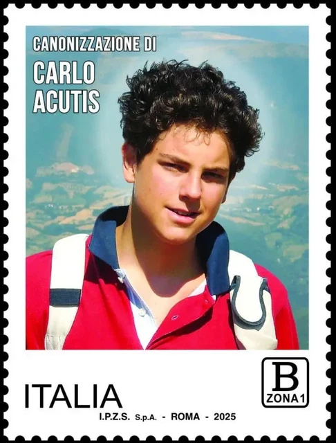 ITALY 2025 CARLO Acutis Joint San Marino Vatican SMOM Stamp New £1.82 ...