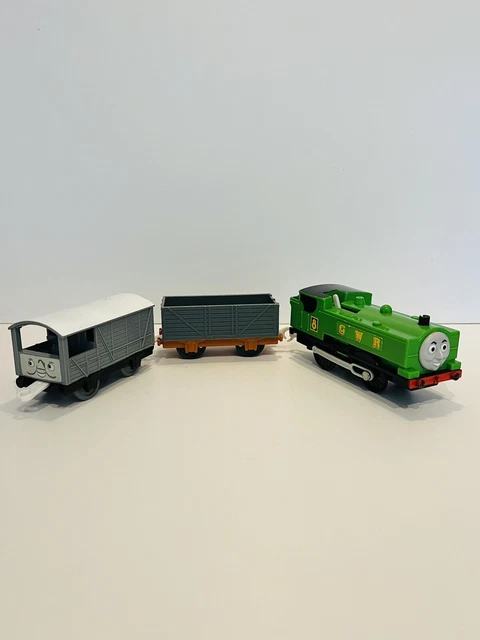 DUCK TOMY TRACKMASTER with Toad truck Rare Complete Thomas And Friends ...