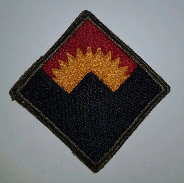 ORIGINAL WWII US Army Western Defence Command Insignia Patch ...