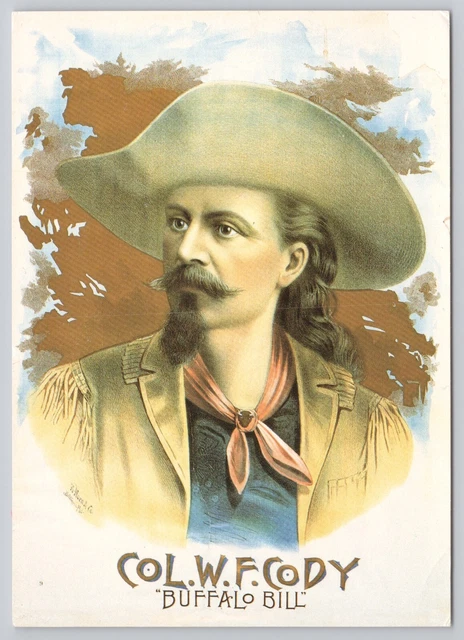 CODY WYOMING, COLONEL W F Cody, Buffalo Bill, Vintage Postcard $6.39 ...
