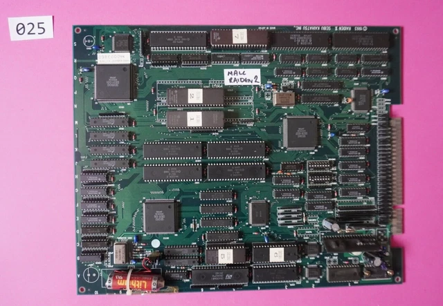RAIDEN II - Seibu - Original - Arcade PCB - Jamma Board - Testé ...