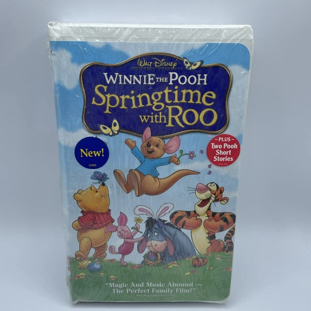 WINNIE THE POOH - Springtime with Roo VHS BRAND NEW - Original Wrap ...