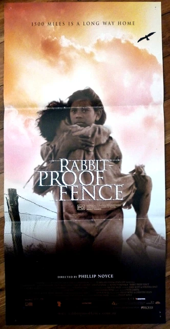 RABBIT PROOF FENCE Original 2002 Australian Daybill Movie Poster ...