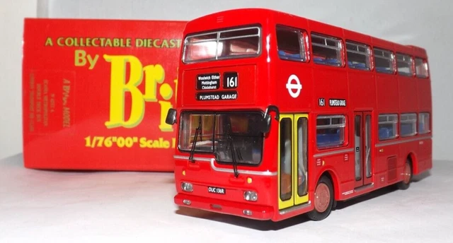 BRITBUS N6212A LONDON Transport Md Scania Metropolitan D/D Bus 4Mm 1:76 ...