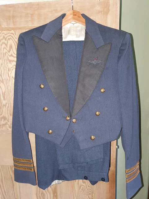 WW2 STYLE VINTAGE RAF Mess Dress 3pc Suit Moss Bros Covent Garden £103. ...