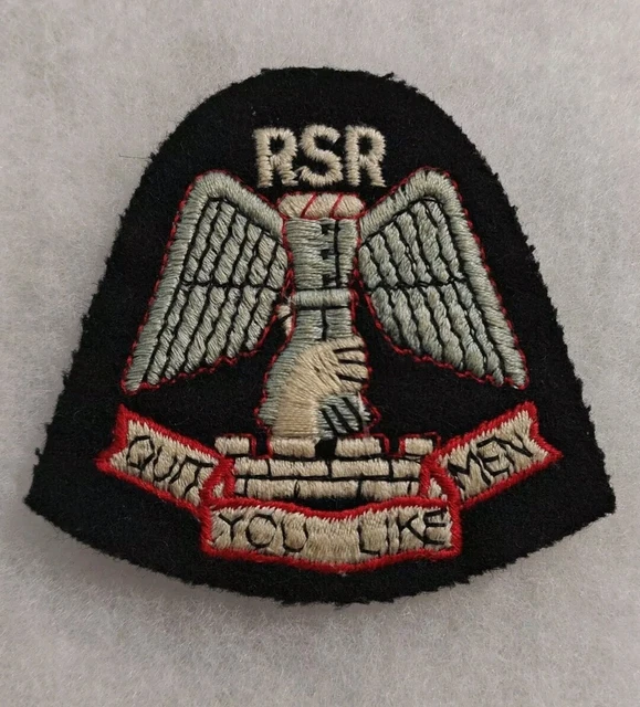 WW2 BRITISH ARMY RSR Raiding Support Regiment / LRDG Formation Sign ...