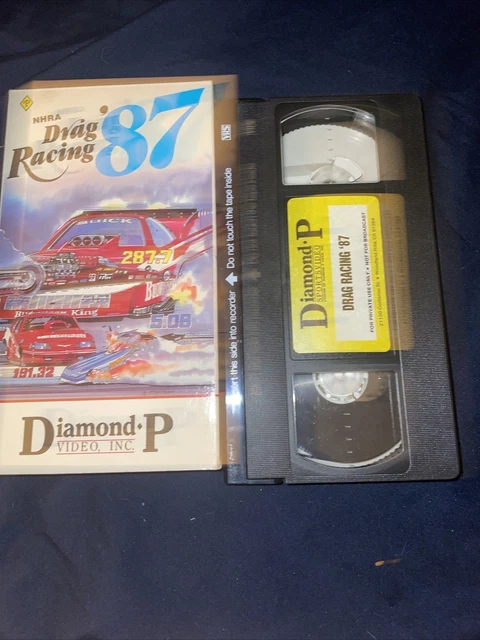 NHRA DRAG RACING '87 VHS rare 1980s Joe Amata Don Garlits John Force ...