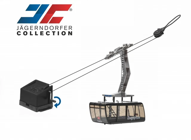 JC 89098 BAVAROIS Zugspitze 1 Gondole Mode Manuel Téléphérique 1:3 2 ...