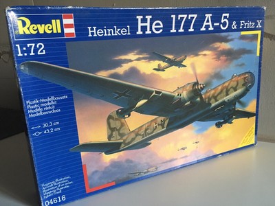 REVELL 1/72 SCALE Heinkel He.177 A-5 “Greif” with Fritz X - aircraft ...